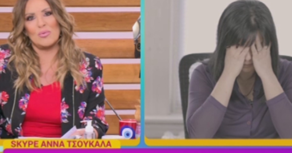 Κατέρρευσε on air η Άννα Τσουκαλά: «Μου έστειλαν ραβασάκι από κανάλι ...