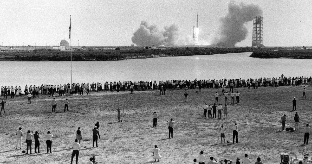 Σαν σήμερα, 16 Ιουλίου 1969: Το Απόλλων 11 αρχίζει το ταξίδι προς τη ...