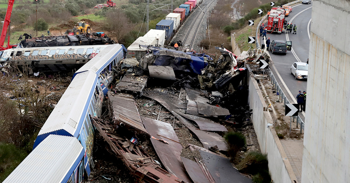 Δυστύχημα στα Τέμπη: Αναπτύχθηκαν θερμοκρασίες 1.300 βαθμών