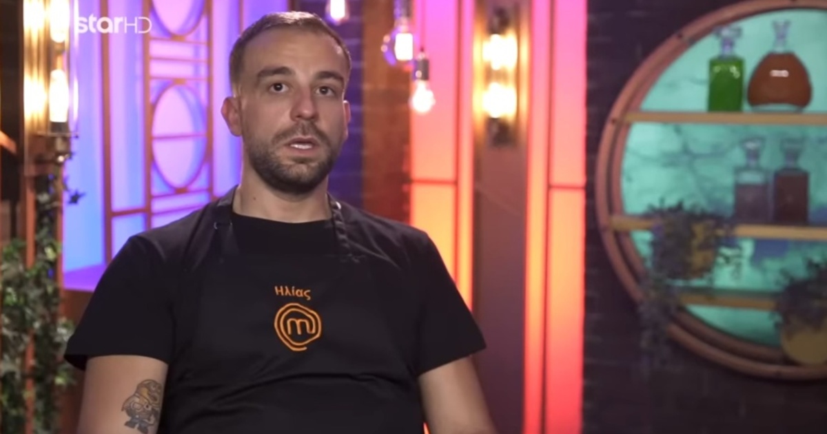 MasterChef: «Εσπασε» ο Ηλίας Κιαζόλι - «Μαγείρεψα για την αδερφή μου»