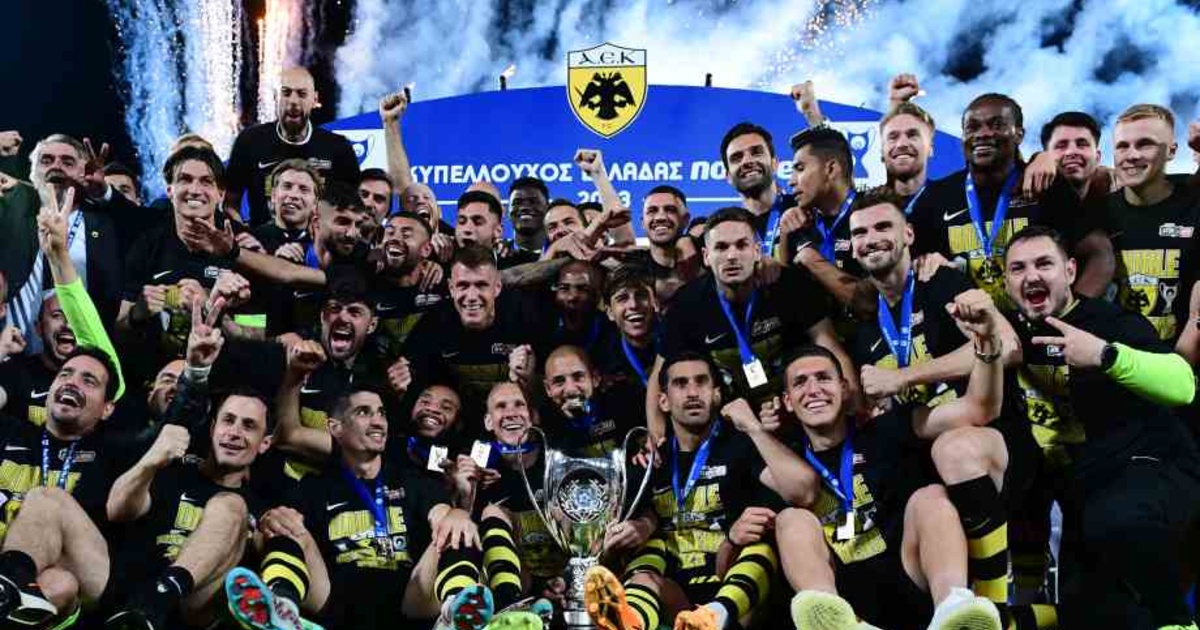 ΑΕΚ: Πανηγύρι από το Βόλο μέχρι τη Ν. Φιλαδέλφεια - Δείτε φωτογραφίες