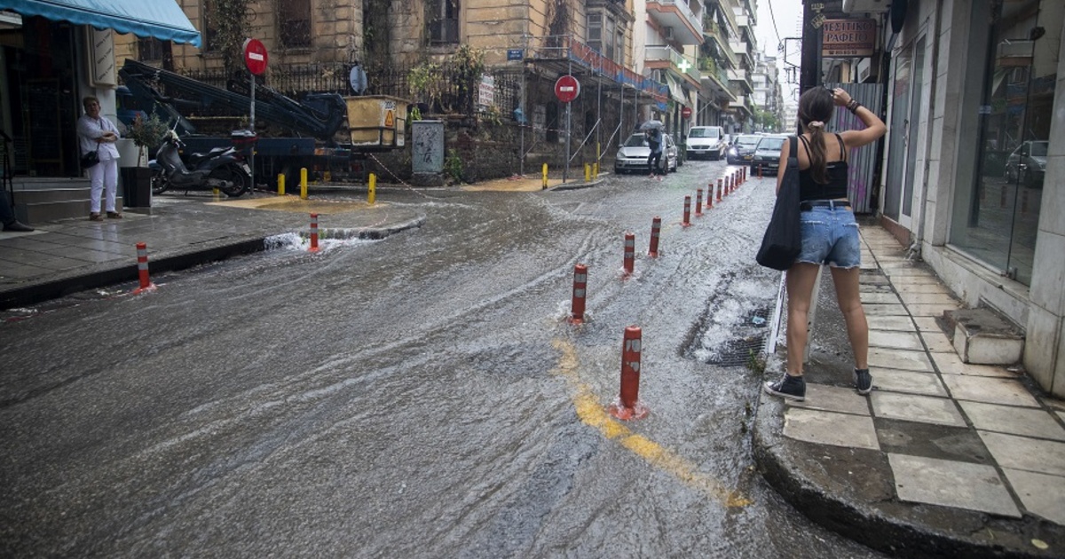 Μήνυμα του 112 και στη Θεσσαλονίκη - Πού έβρεξε περισσότερο το απόγευμα ...