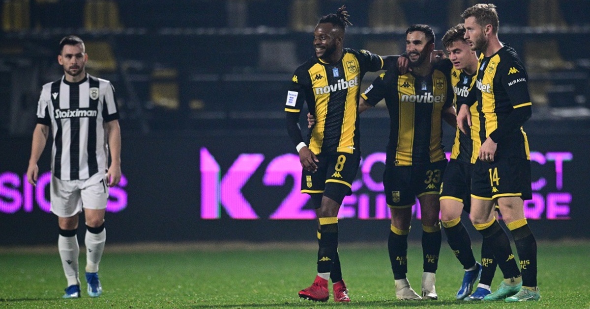 Άρης - ΠΑΟΚ 2-1: Οι κίτρινοι «γκρέμισαν» τον «δικέφαλο» από την κορυφή