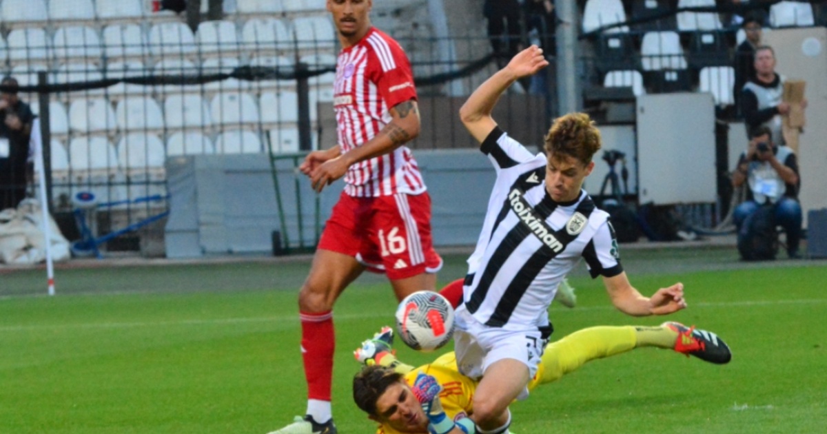 Ζωνταντός για τον τίτλο ο ΠΑΟΚ: Νίκησε 2-0 τον Ολυμπιακό - Στο μείον ...