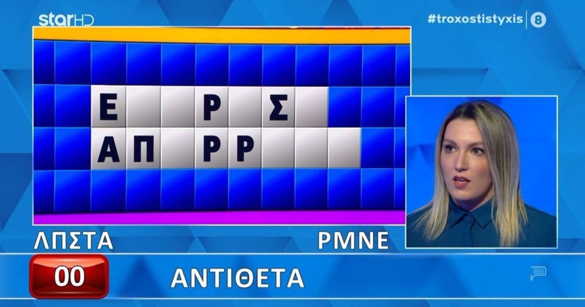 Δεν μπόρεσε να βρει το αντίθετο της «απόρριψης» στον Τροχό της Τύχης ...
