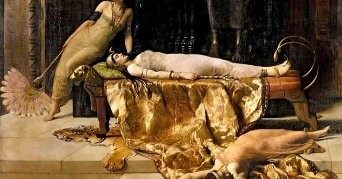 Ο μυστηριώδης θάνατος της Κλεοπάτρας – Αυτοκτόνησε ή τη δολοφόνησαν;