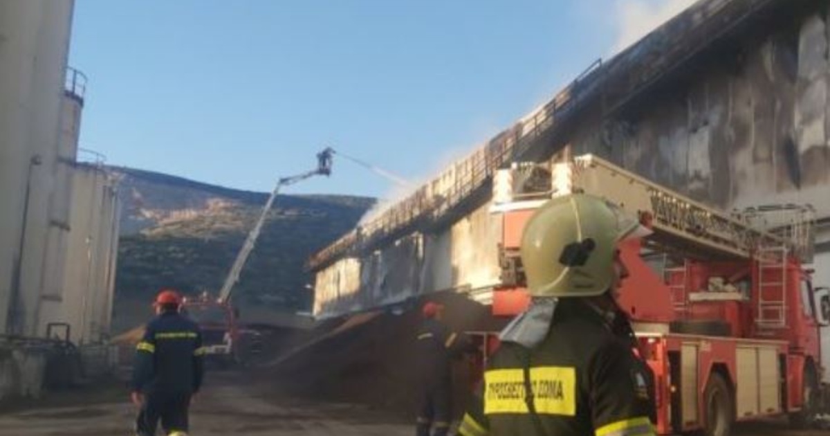 Φωτιά στον Βόλο: Μάχη της Πυροσβεστικής να την περιορίσει στο χώρο του ...