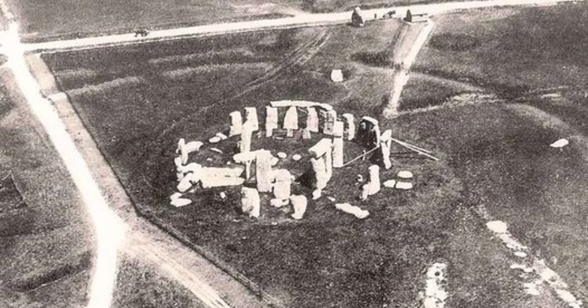 Έτσι ήταν το Στόουνχεντζ, το 1906 πριν βγει σε δημοπρασία