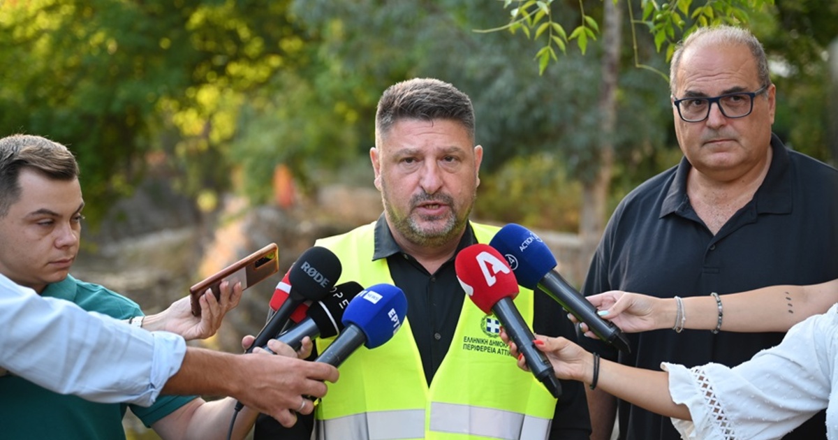 Αυτοψία Χαρδαλιά στο ρέμα Μαραθώνα: «Η Αττική δεν είναι θωρακισμενη»
