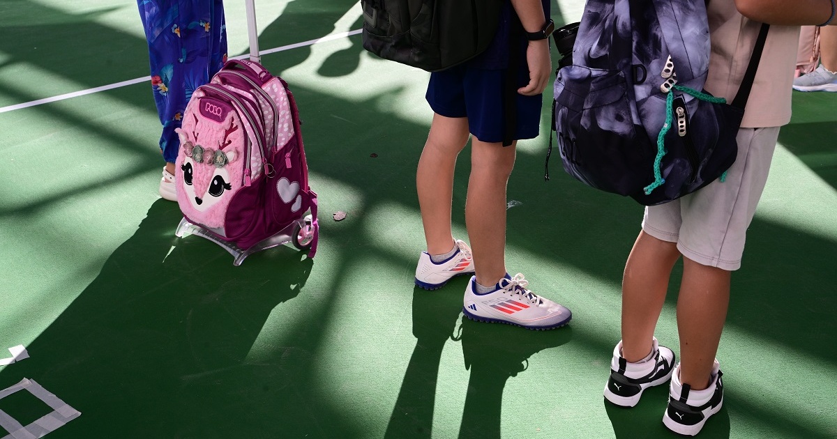 Γαύδος: Αγιασμός με τέσσερις μαθητές, για πρώτη φορά λειτουργεί τάξη ...