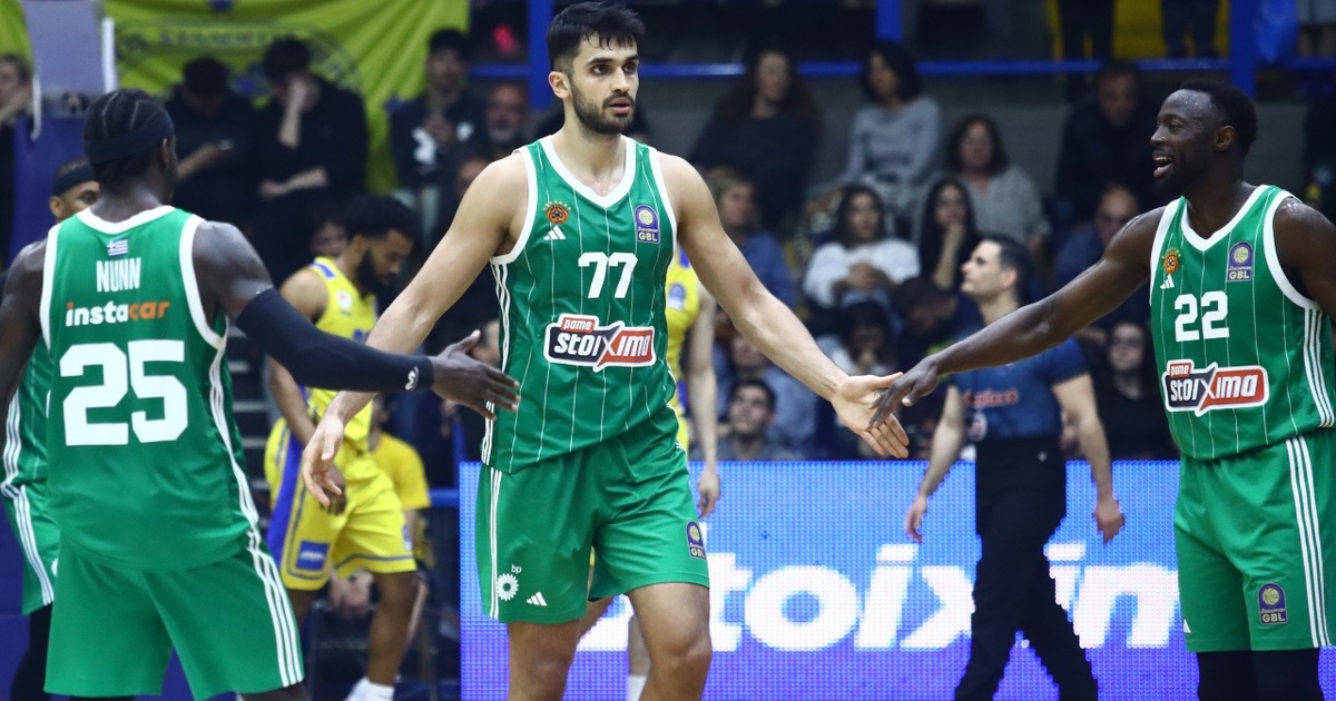 Περιστέρι - Παναθηναϊκός 82-97: «Καθάρισαν» στο 4ο δεκάλεπτο οι Πράσινοι