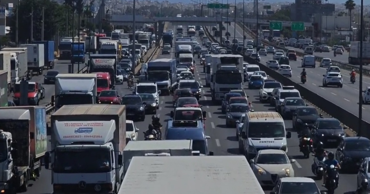 Κίνηση τώρα: Κομφούζιο στον Κηφισό από νωρίς, καθυστερήσεις στην Αττική ...