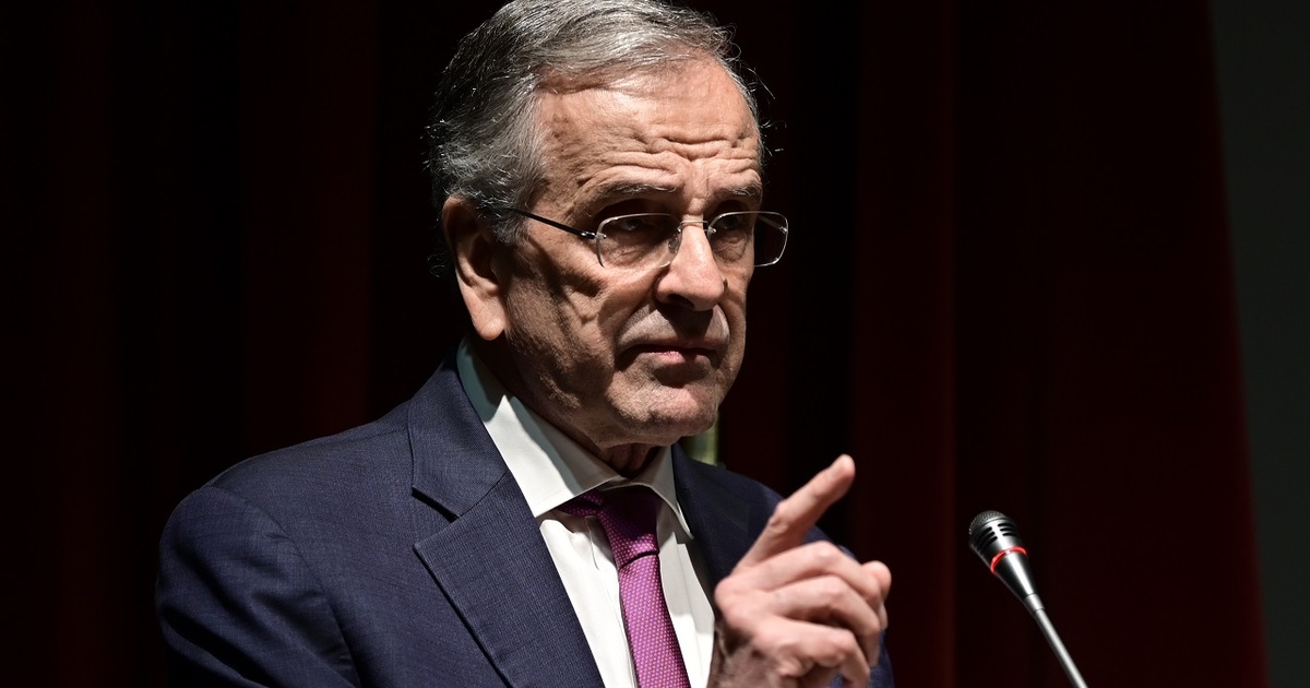 Αντώνης Σαμαράς εφ' όλης της ύλης: «Αλαζόνας και πολιτικά θρασύς ο ...