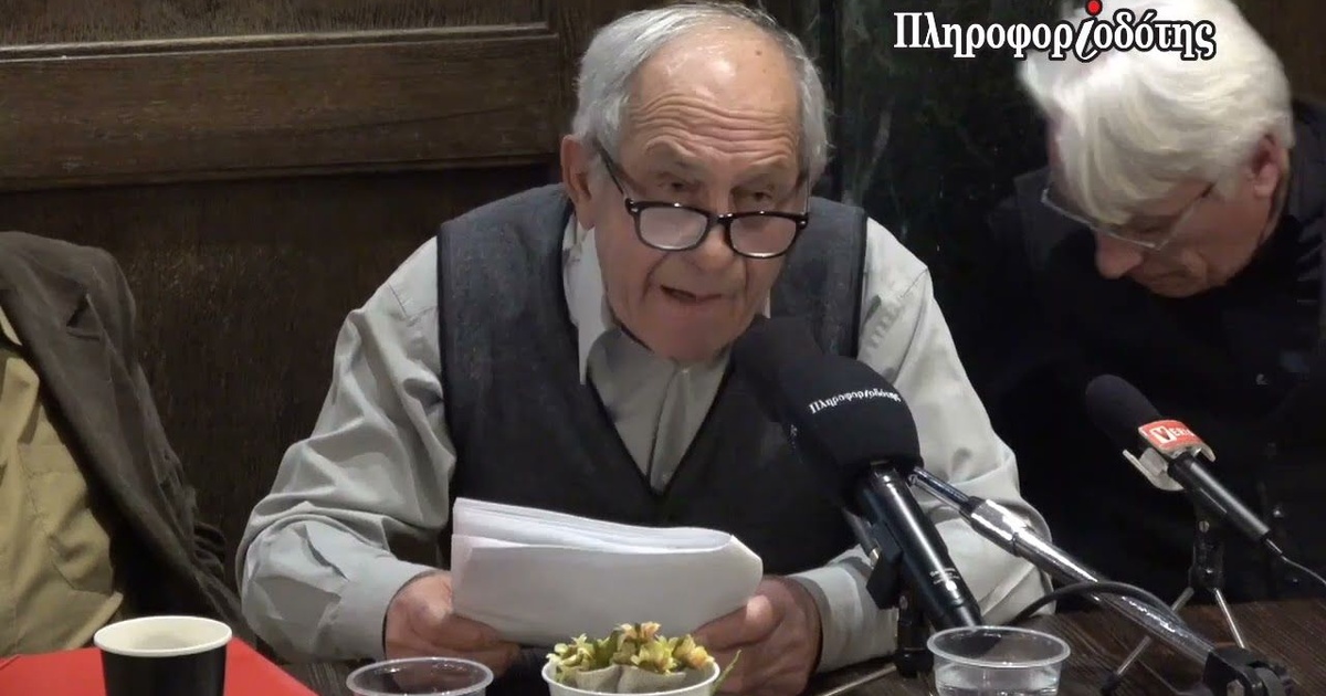 Πέθανε ο Βασίλης Δεμουρτζίδης των εκδόσεων «Σύγχρονη Εποχή»