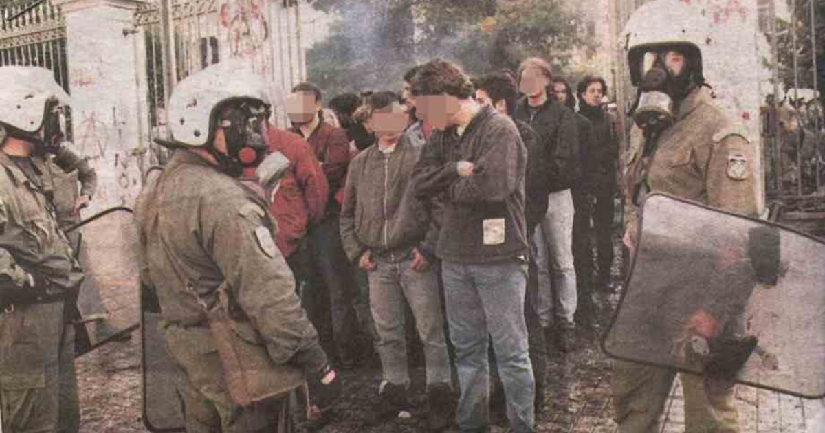 Το Πολυτεχνείο του 1995, η άρση ασύλου και οι μαζικές συλλήψεις αναρχικών